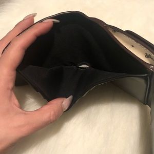 Coach | Bags | Coach Small Leather Trifold Flower Wallet | Poshmark